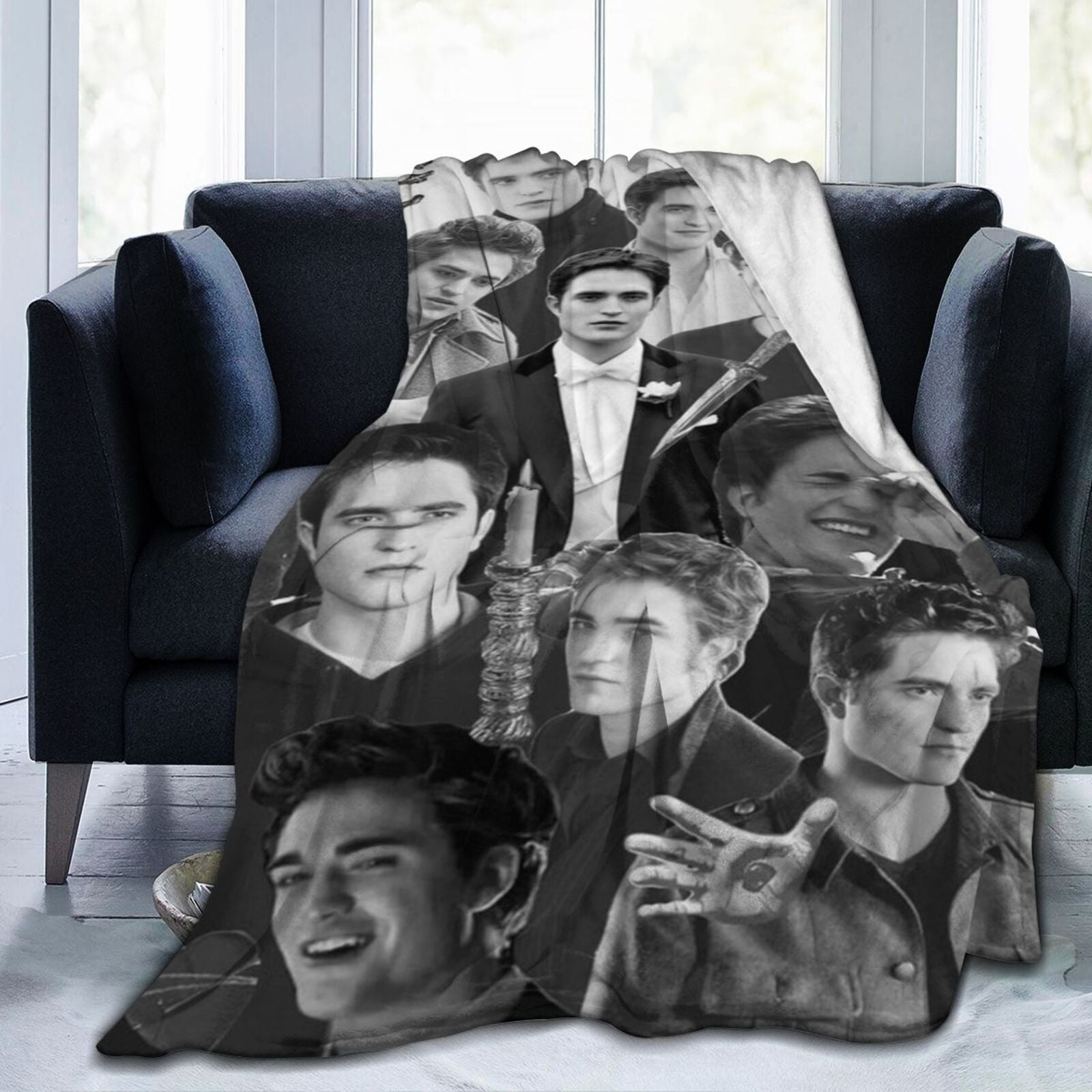 Super Soft Flannel Throw Edward Cullen Kristen Stewart Robert Pattinson ...
