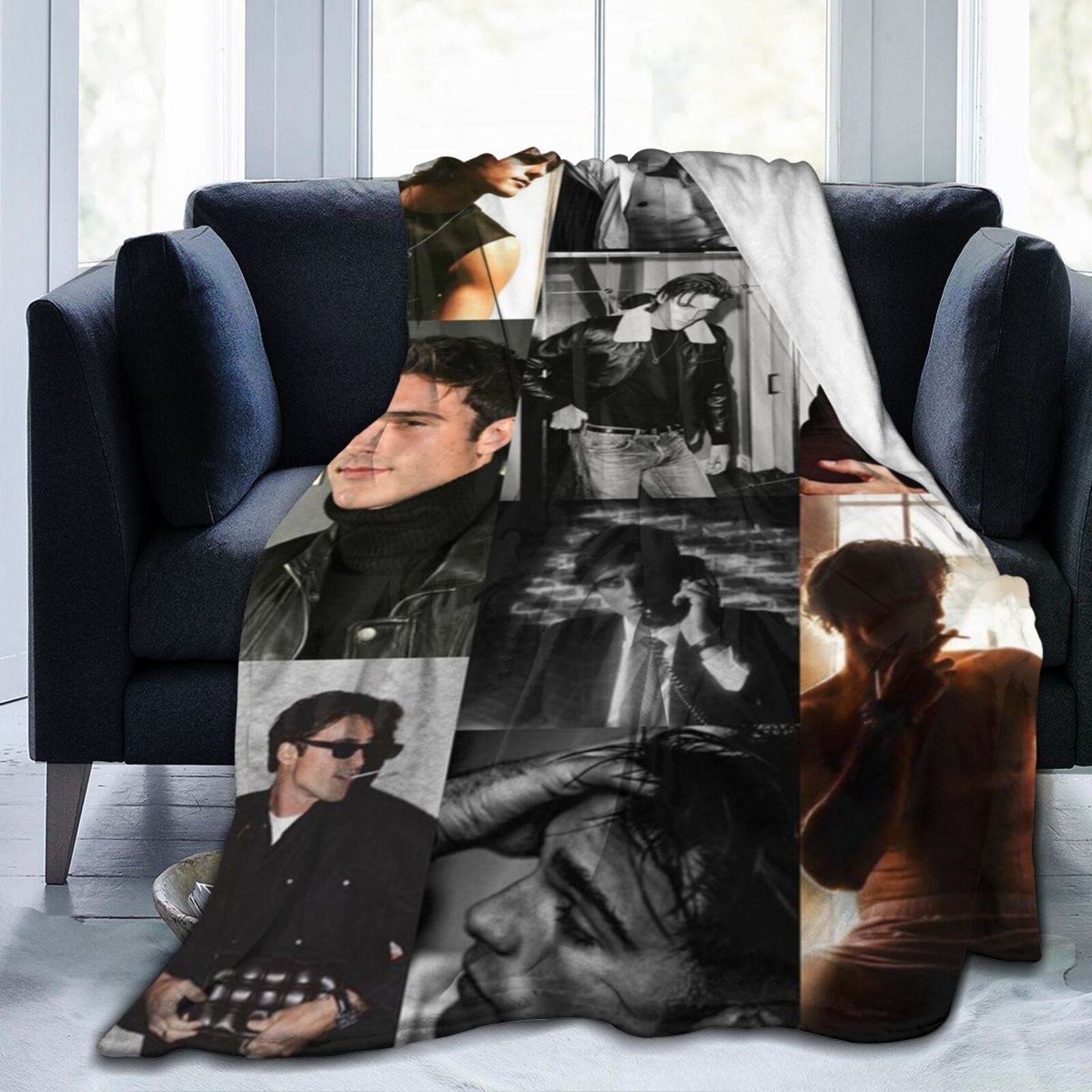 Super Soft Flannel Throw Jacob Elordi Blanket 40"X30" For Bed, Sofa ...