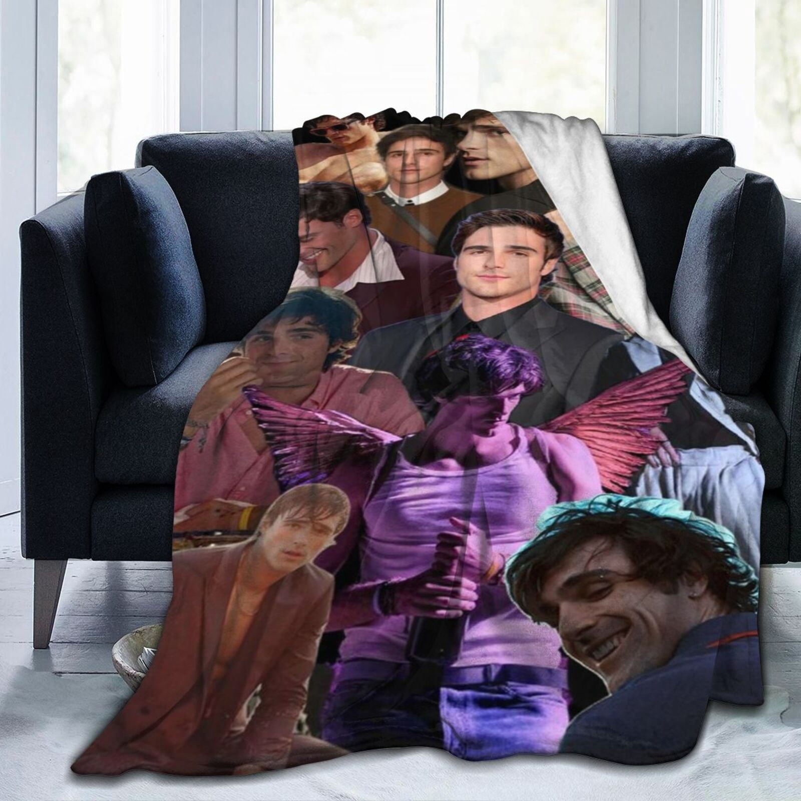 Super Soft Flannel Throw Jacob Elordi Blanket 80"X60" For Bed, Sofa ...