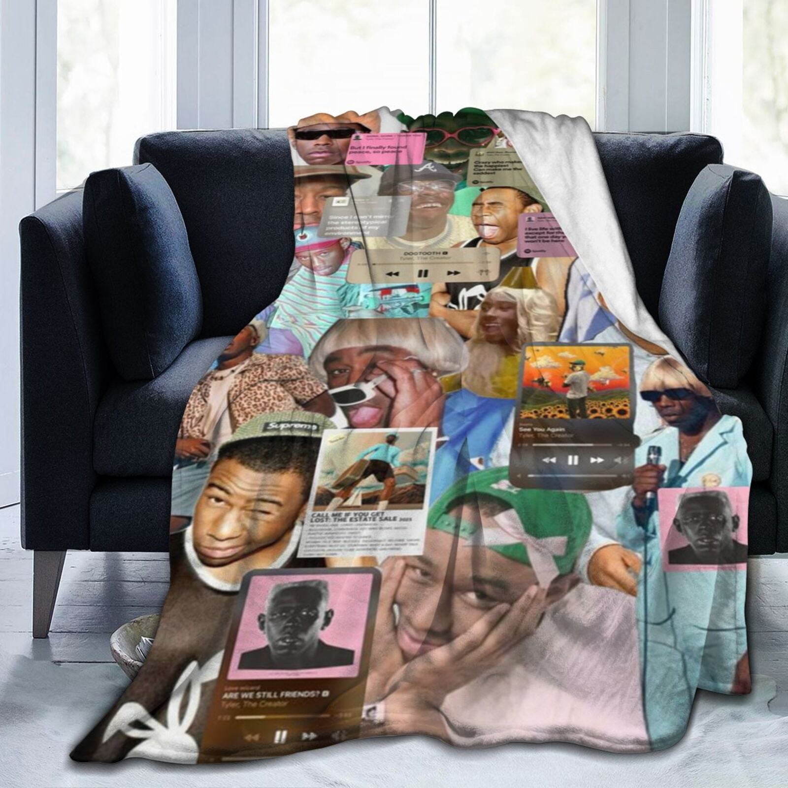 Super Soft Flannel Throw Tyler The Creator Blanket 80"X60" For Bed ...
