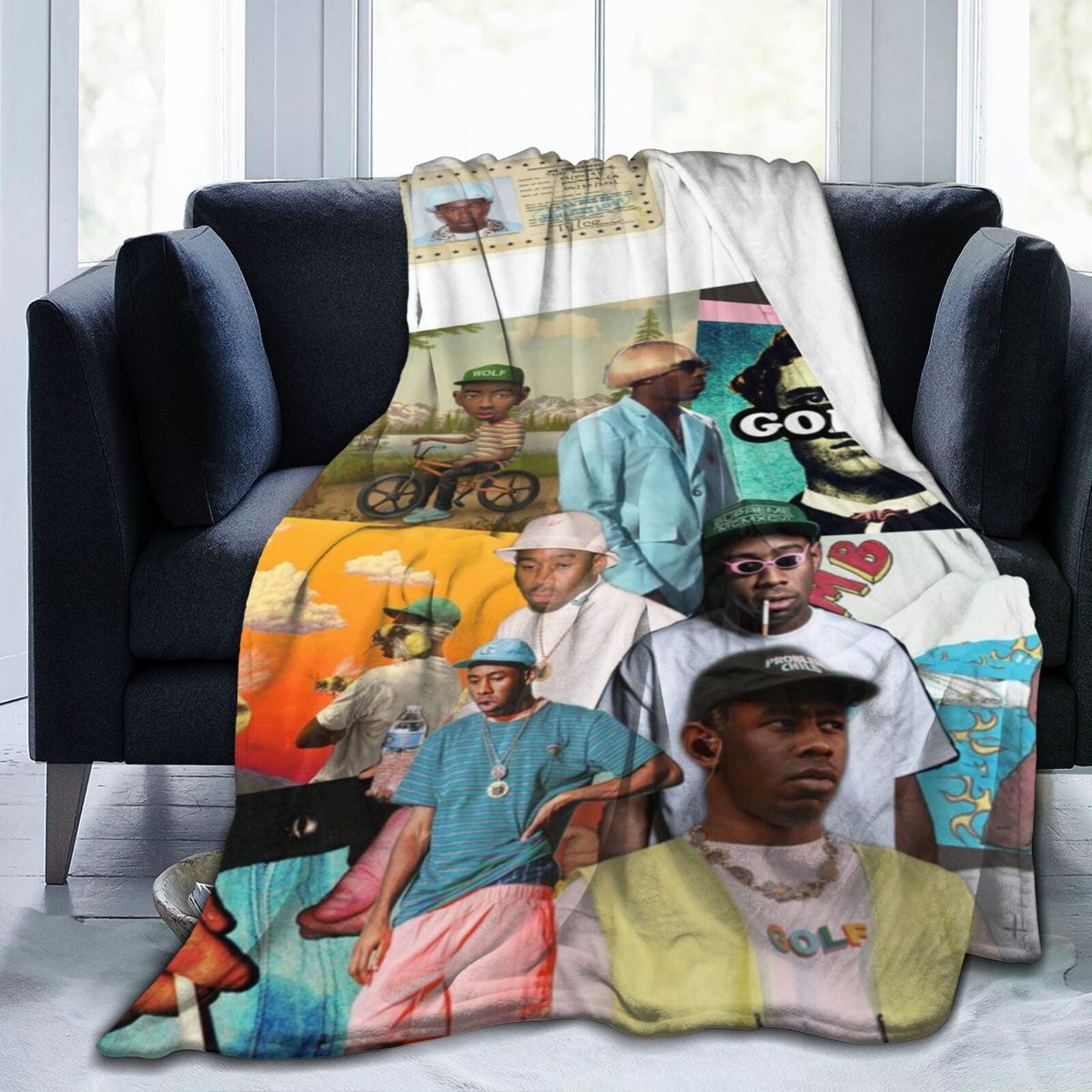 Super Soft Flannel Throw Tyler The Creator Blanket 80"X60" For Bed ...