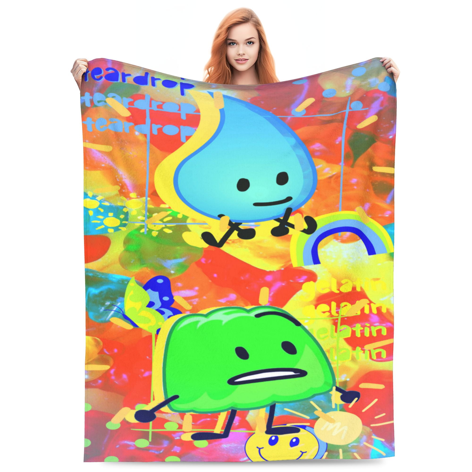 Super Soft Game Bfdi Battle For Dream Island Bed Blankets Lightweight ...