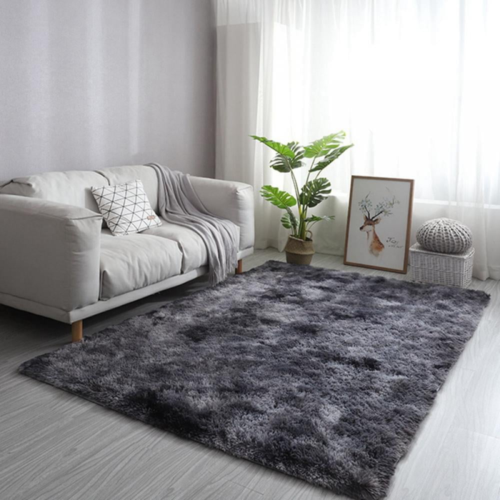Super Soft Indoor Modern Shag Fur Area Rugs Fluffy Rugs Anti-Skid ...
