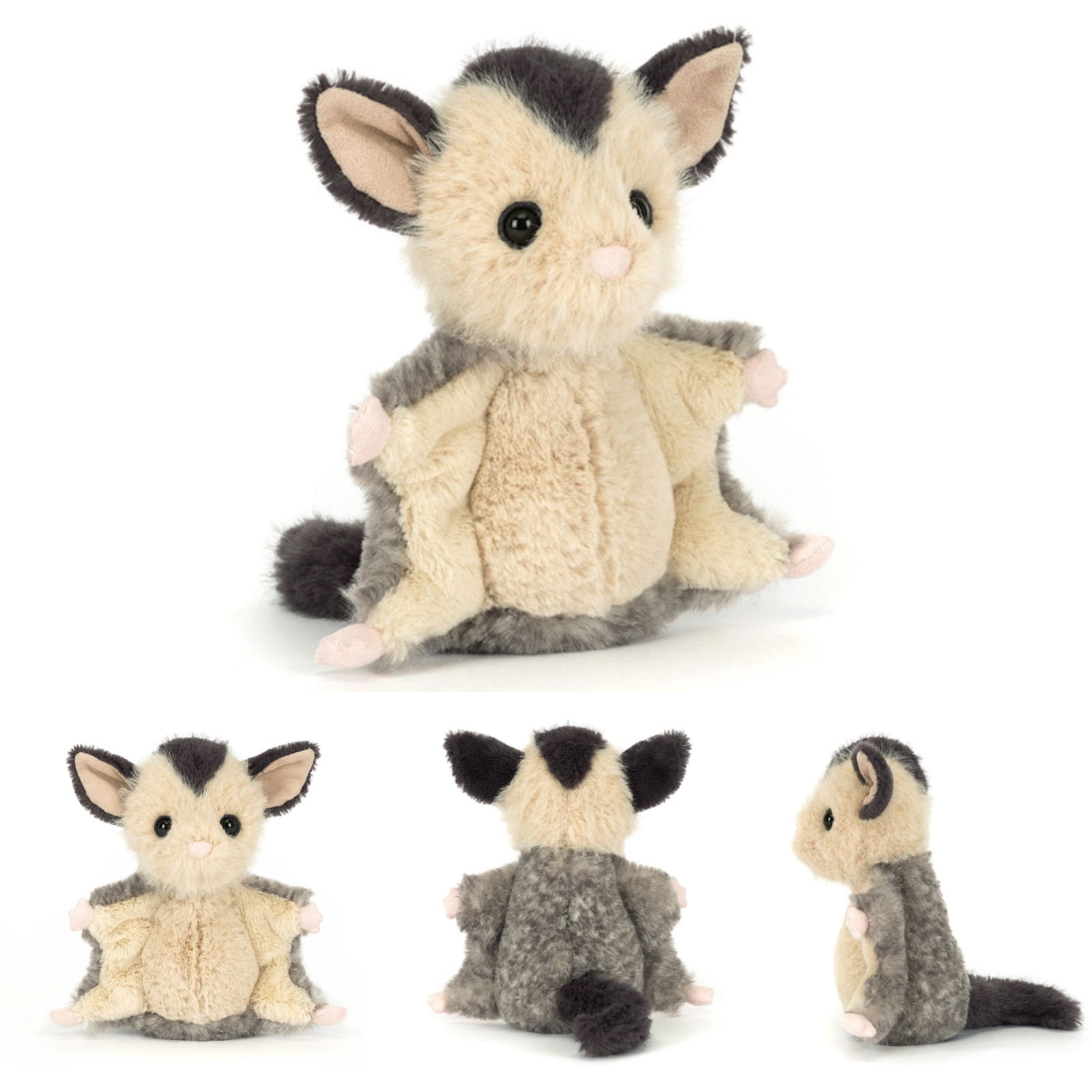 Super Soft Jellycat Lolly Sugar Glider Flying Squirrel Stuffed Doll ...