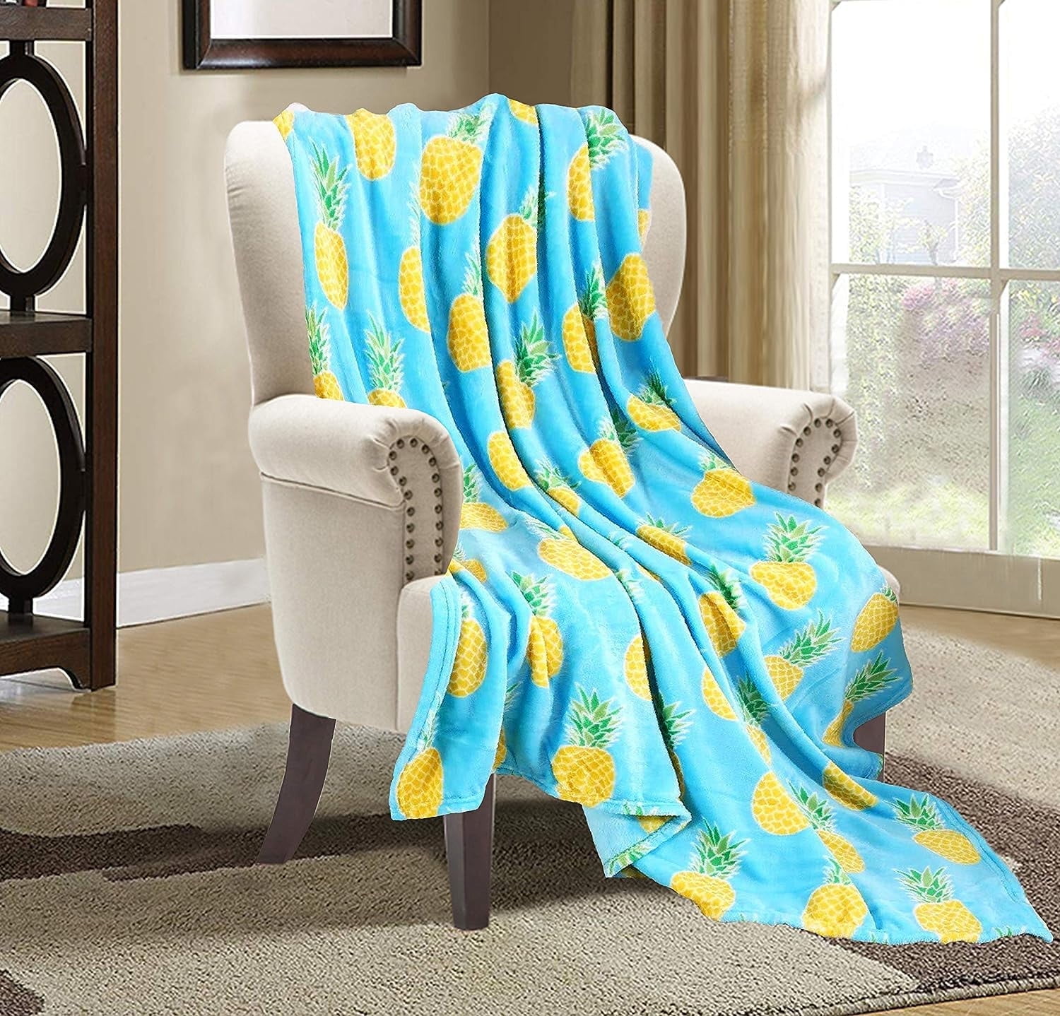 Super Soft Light Weight Blanket Prints Fleece Throw - All Year Round ...