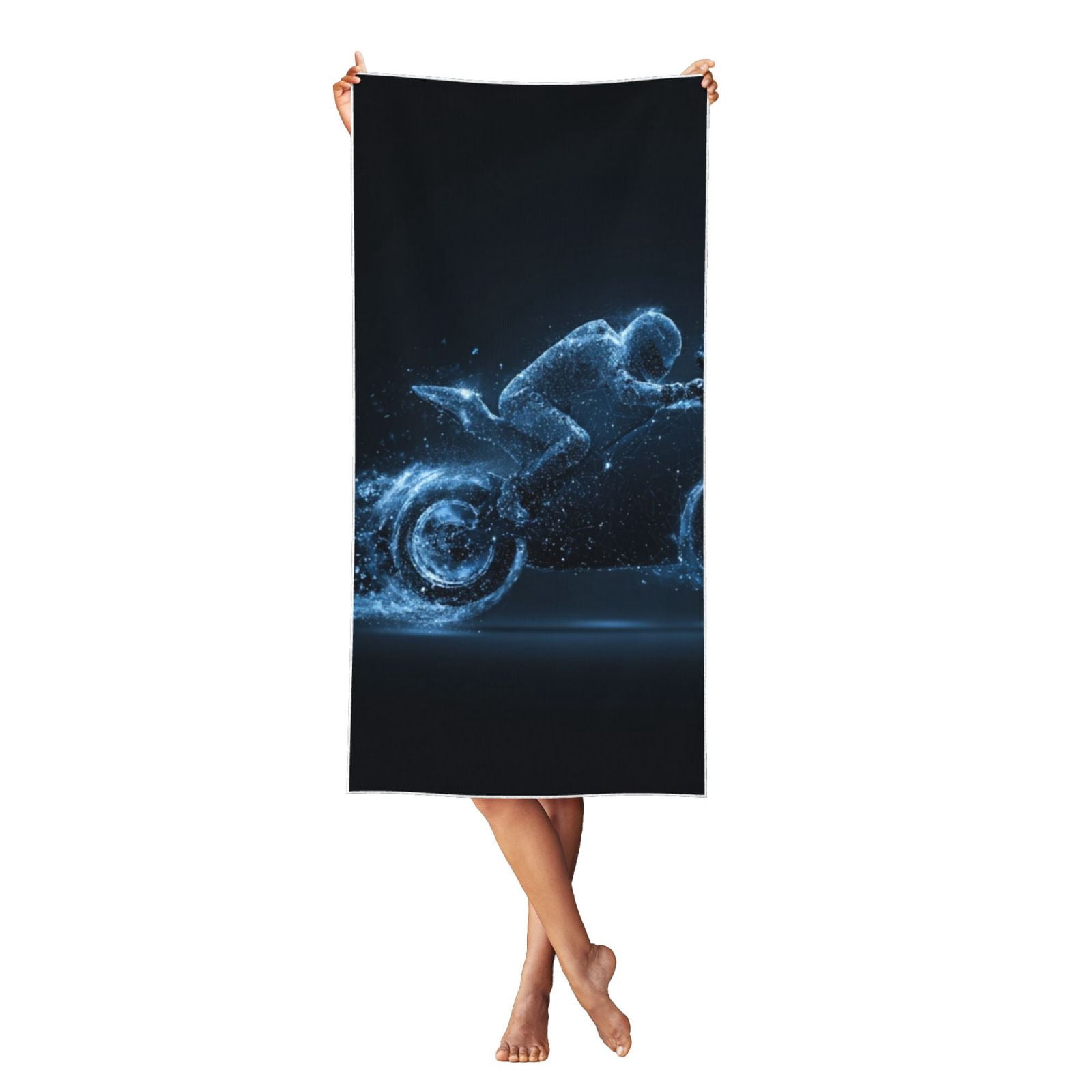 Super Soft Microfiber Beach Towel 27.5 x 55 Inch - Quick-Dry, Sand ...
