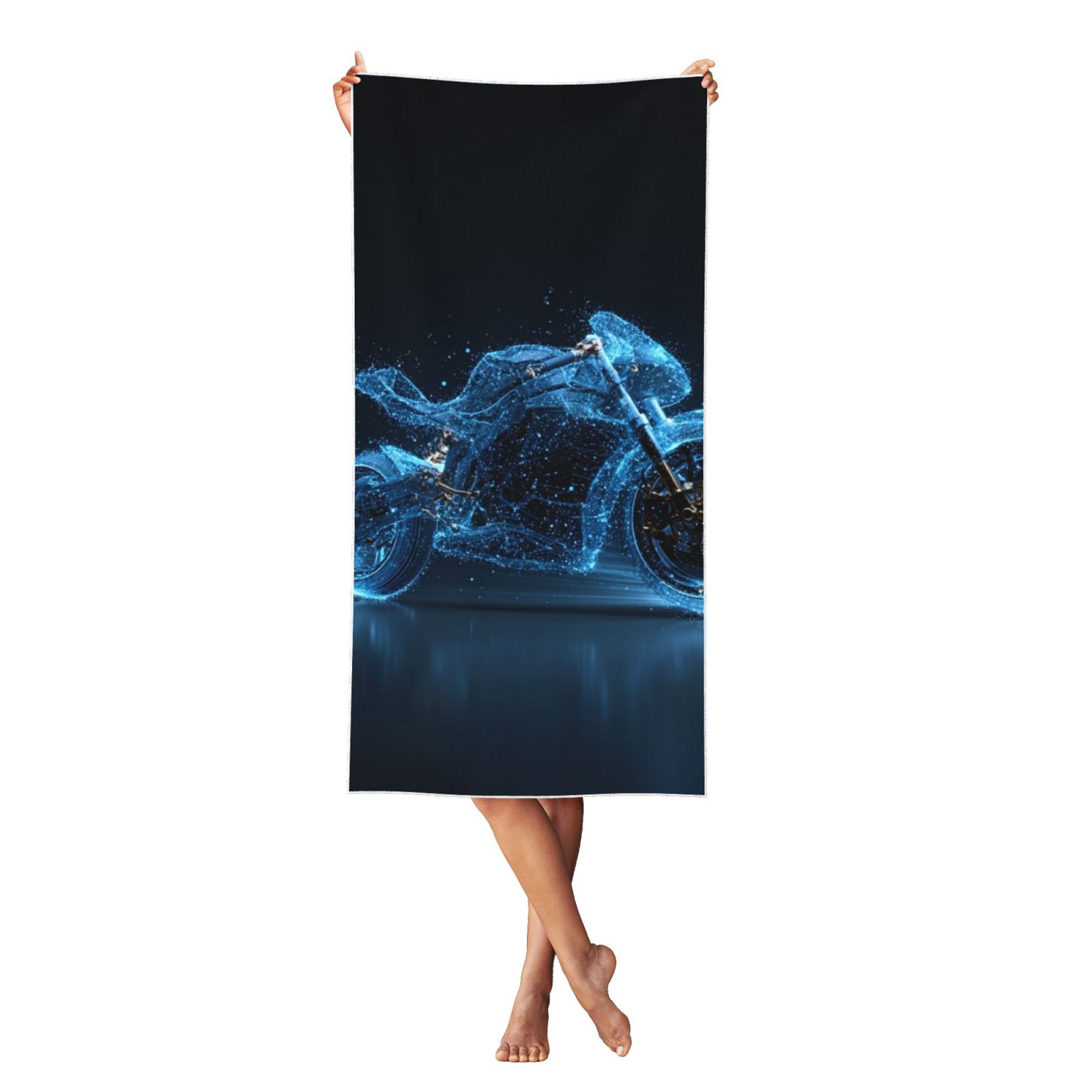Super Soft Microfiber Beach Towel 27.5 x 55 Inch - Quick-Dry, Sand ...