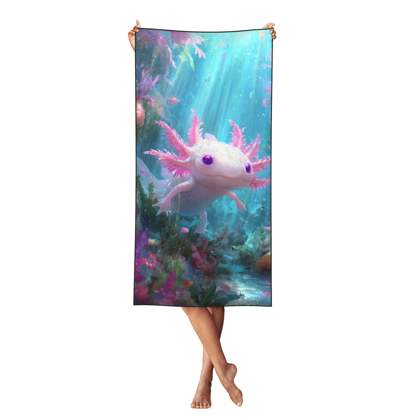 Super Soft Microfiber Beach Towel (27.5"x55") - Quick-Dry, Sand ...