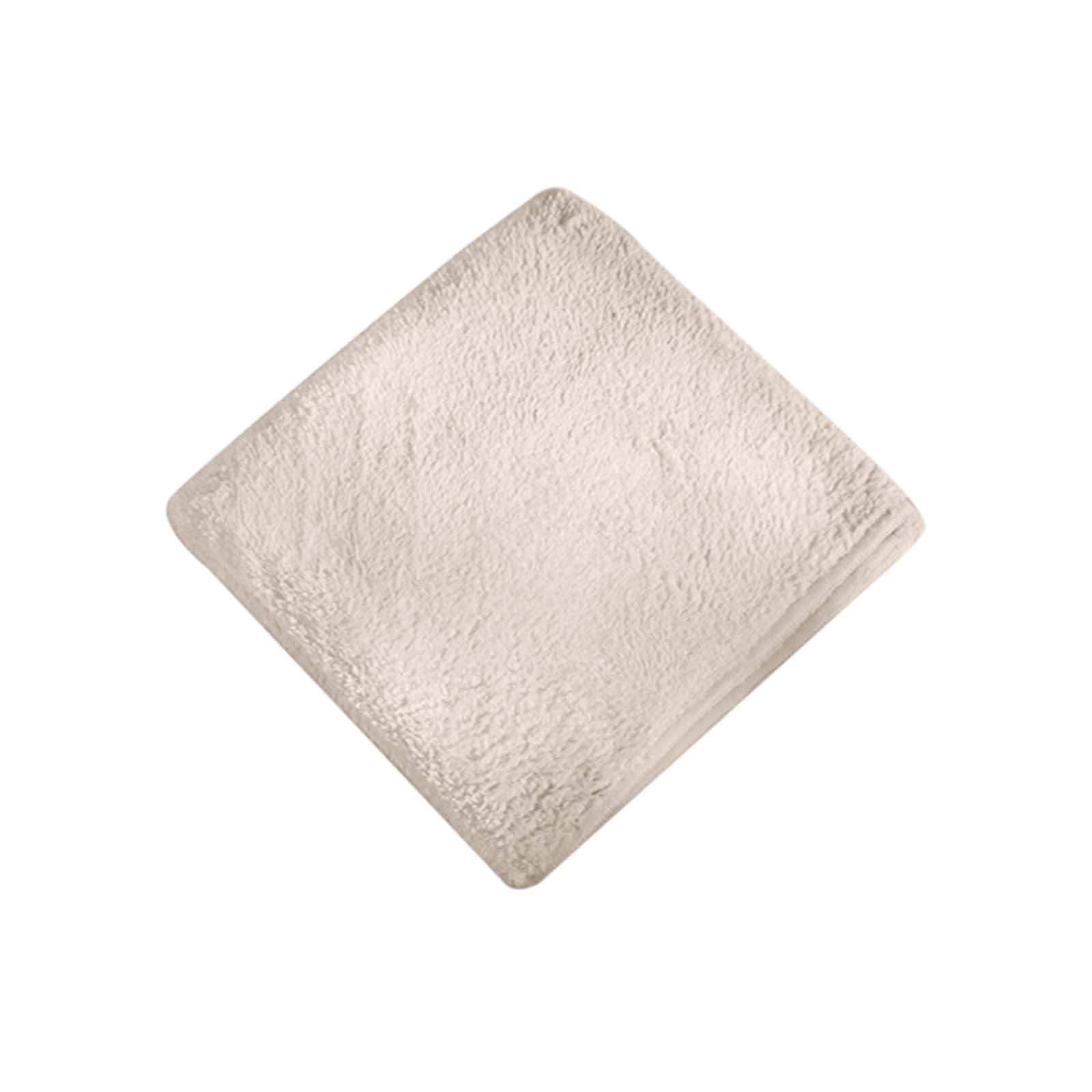 Super Soft Microfiber Flannel Towel, Flannel Bath Towel Blanket，Fleece ...