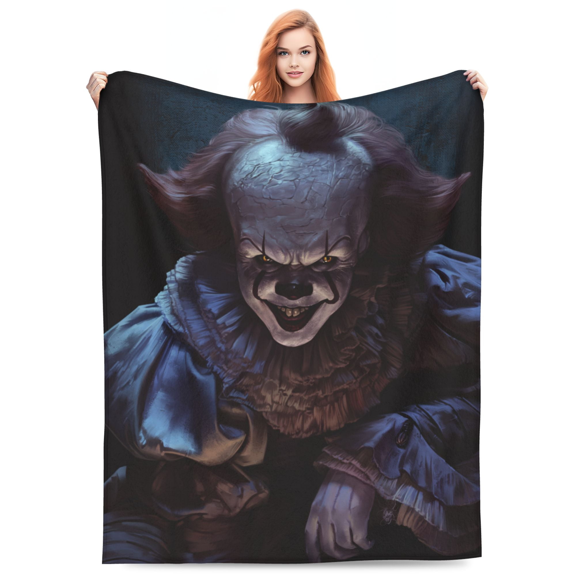 Super Soft Pennywise Bed Blankets Lightweight Flannel Throws Blankets ...
