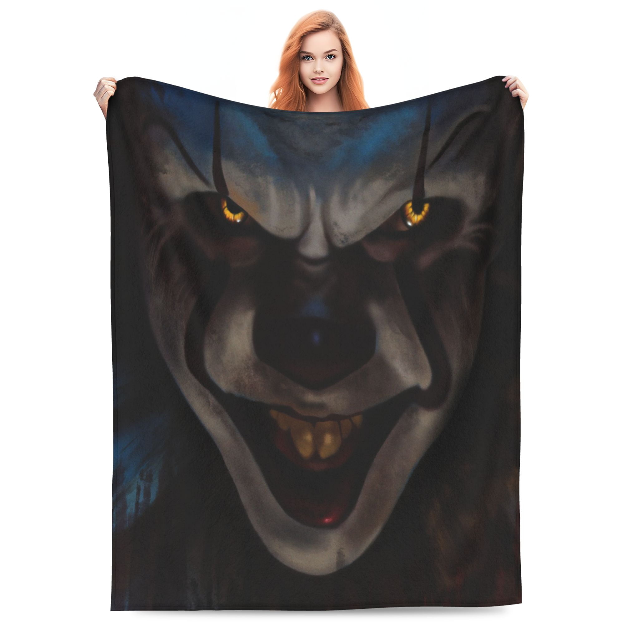 Super Soft Pennywise Bed Blankets Lightweight Flannel Throws Blankets ...