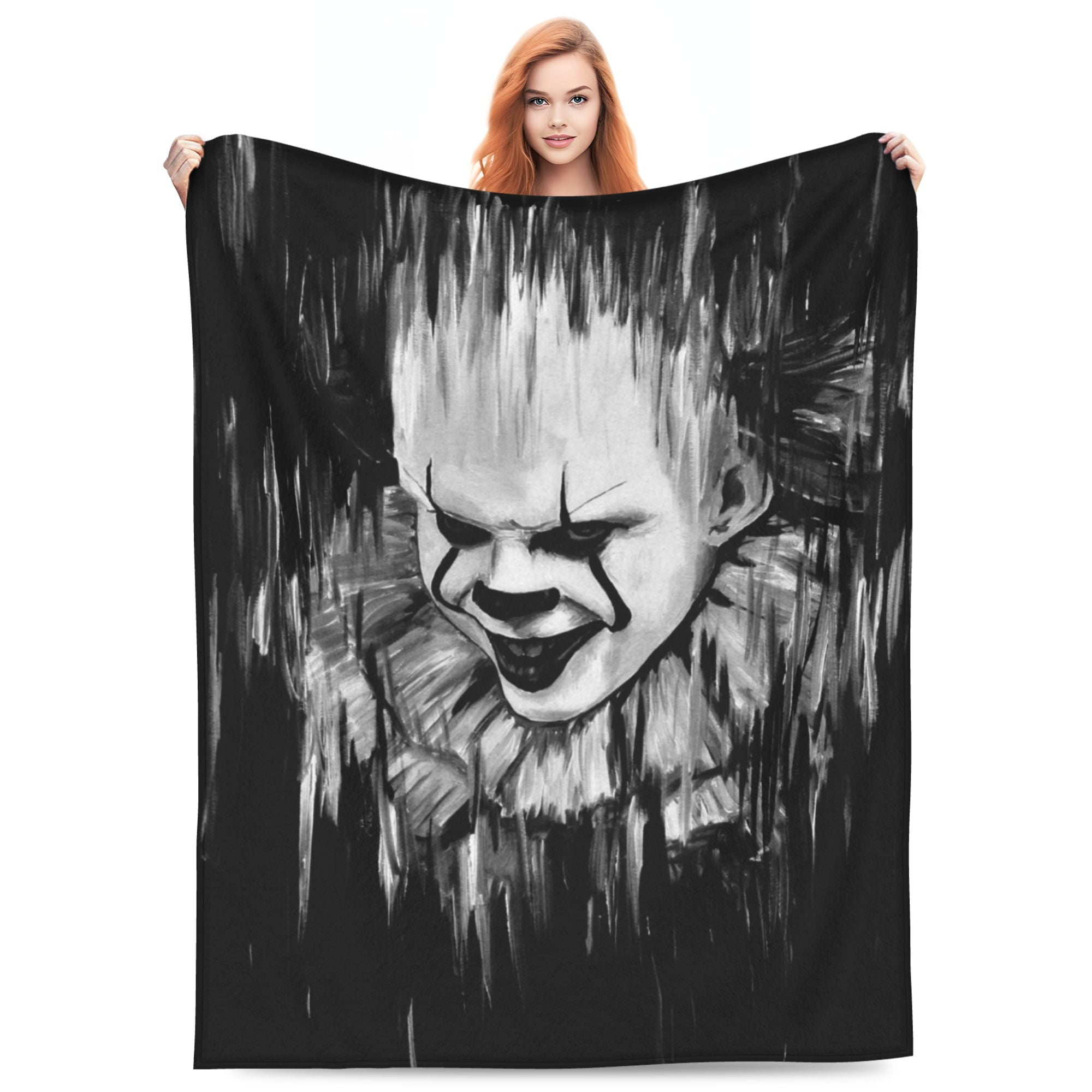 Super Soft Pennywise Bed Blankets Lightweight Flannel Throws Blankets ...