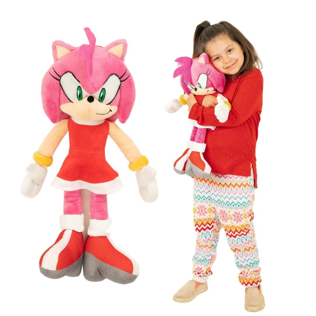 Super Soft Plush Anime Cuddle Pillow Buddy, 1 Count (Pack Of 1), Sonic ...