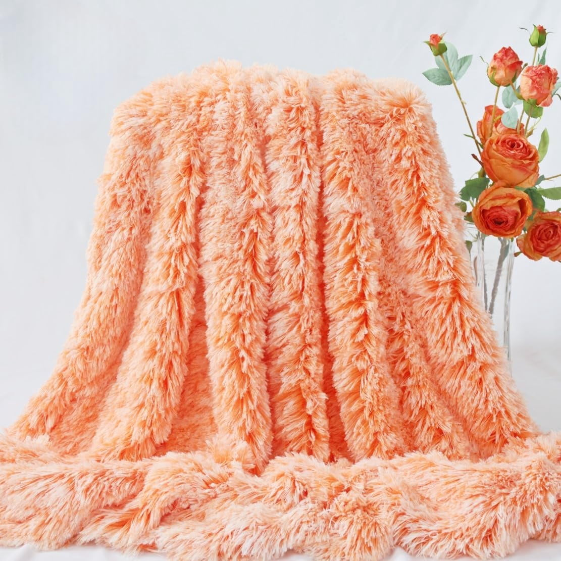 Super Soft Plush Cozy Throw Blanket Fuzzy Warm Sofa Bedding Cover ...