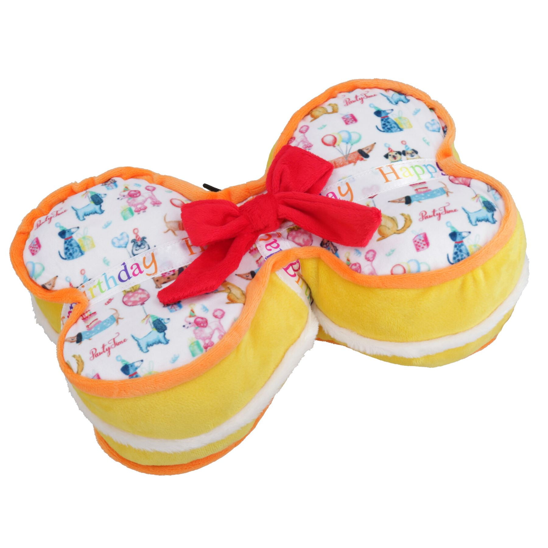 Super Soft Plush Large Birthday Present Toy Dog Puppy Happy Birthday ...