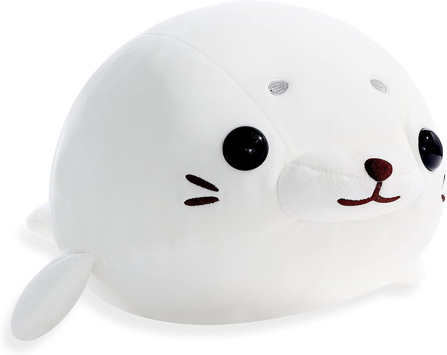 Super Soft Seal Plush Cuddle Pillow, Chubby Seal Stuffed Animal, Cute ...