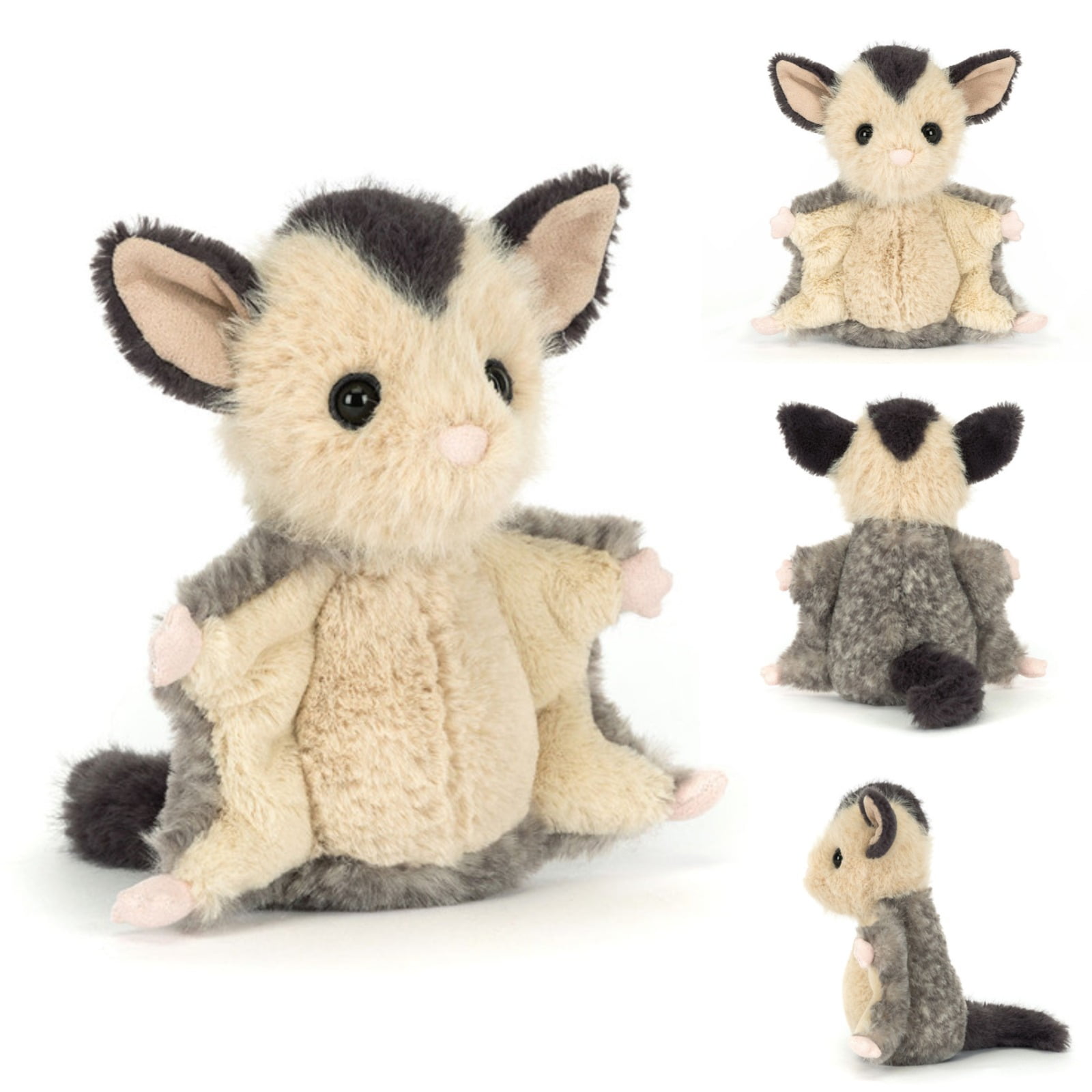 Super Soft Stuffed Doll: Jellycat Lolly Sugar Glider Flying Squirrel | Cute Animal Plush Toy ...