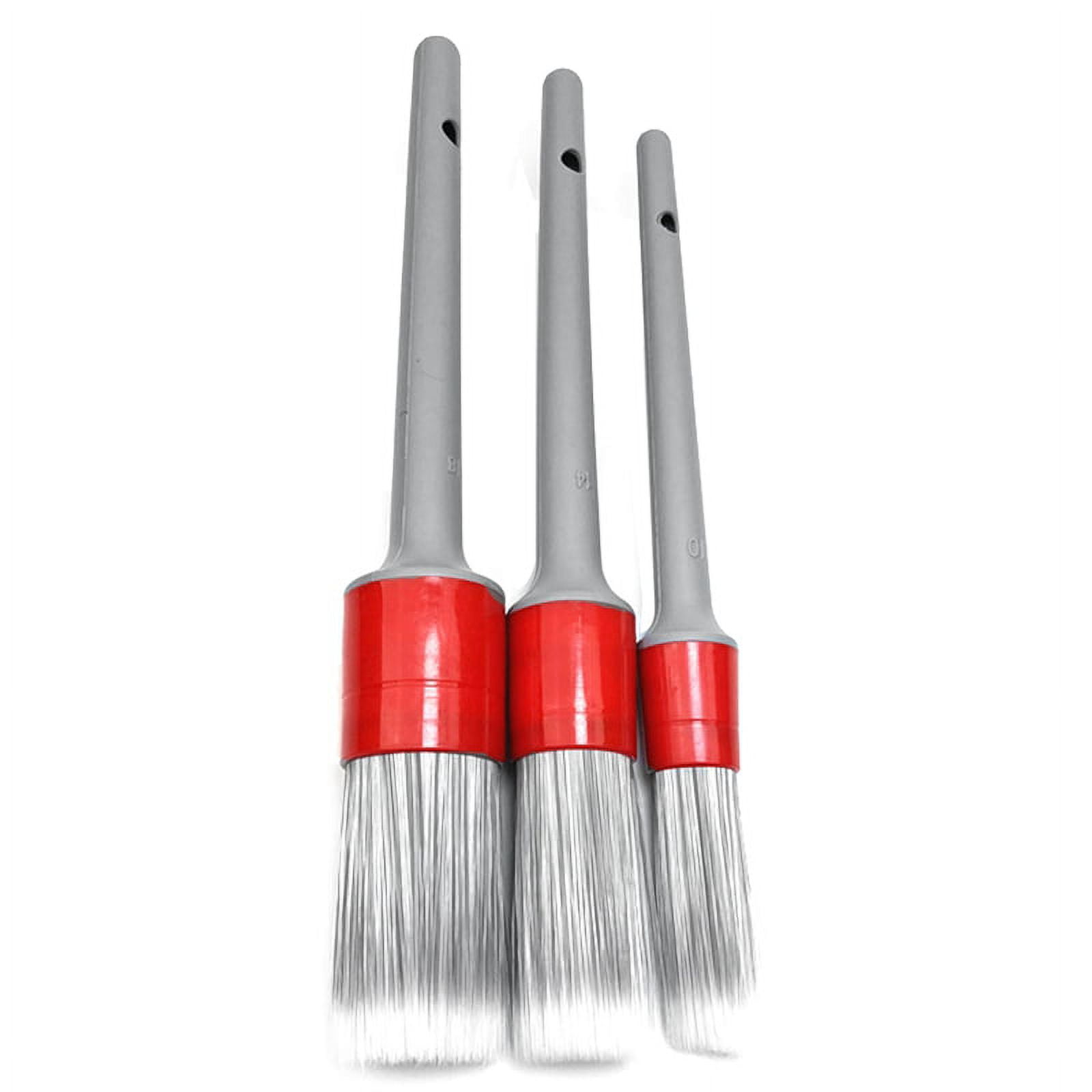 Super Soft Synthetic Detailing Brushes Set Handle for Wheels,Tires ...