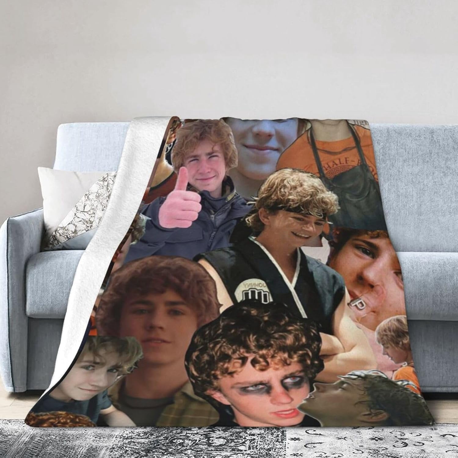 Super Soft Throw Blanket Walker Actor Scobell Throw Blanket Fuzzy ...