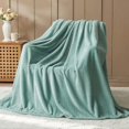 Super Soft Twin Blanket New Sage Green Premium Silky Flannel Fleece ...