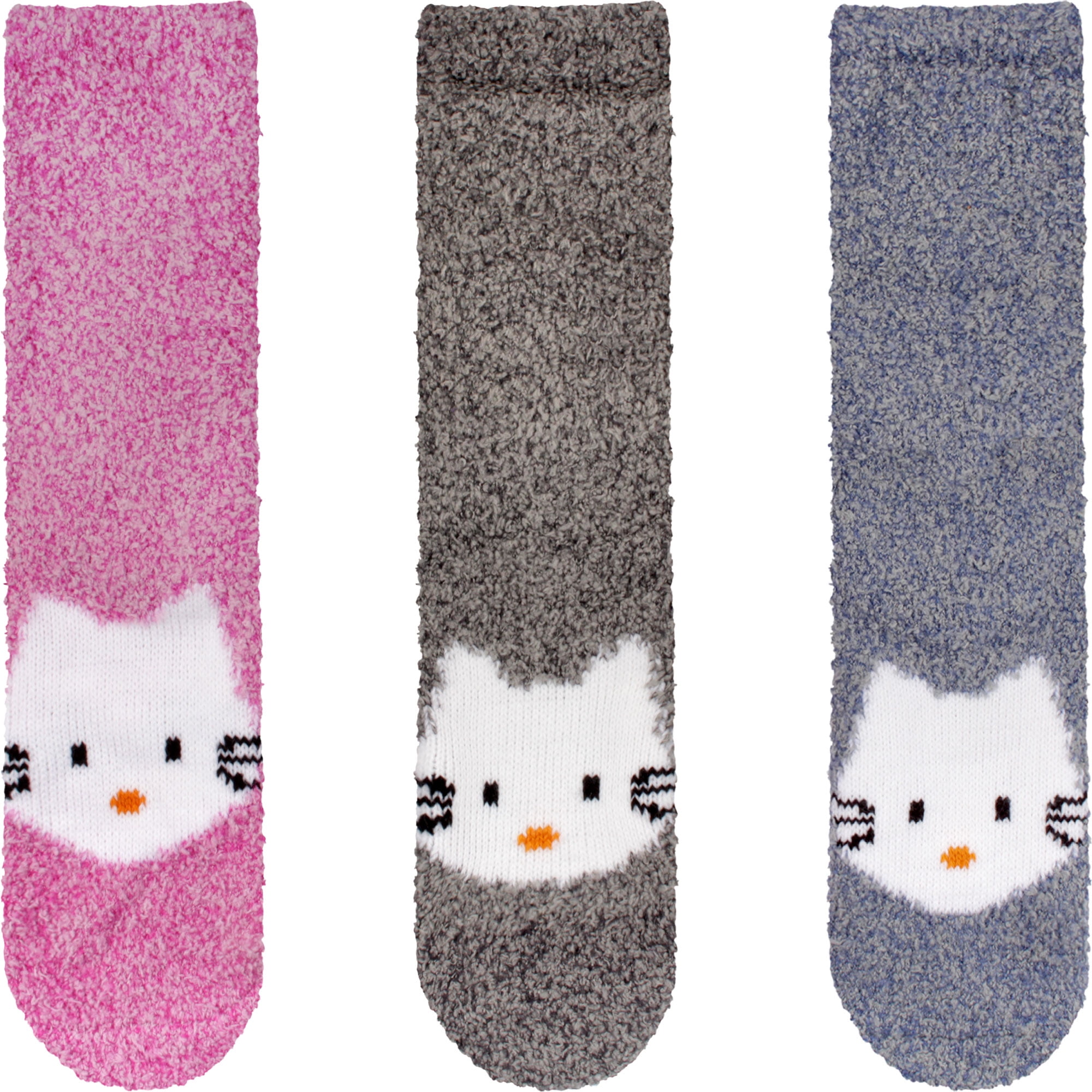 Super Soft Warm Cute Animal Non-Slip Fuzzy Crew Winter Home Socks ...