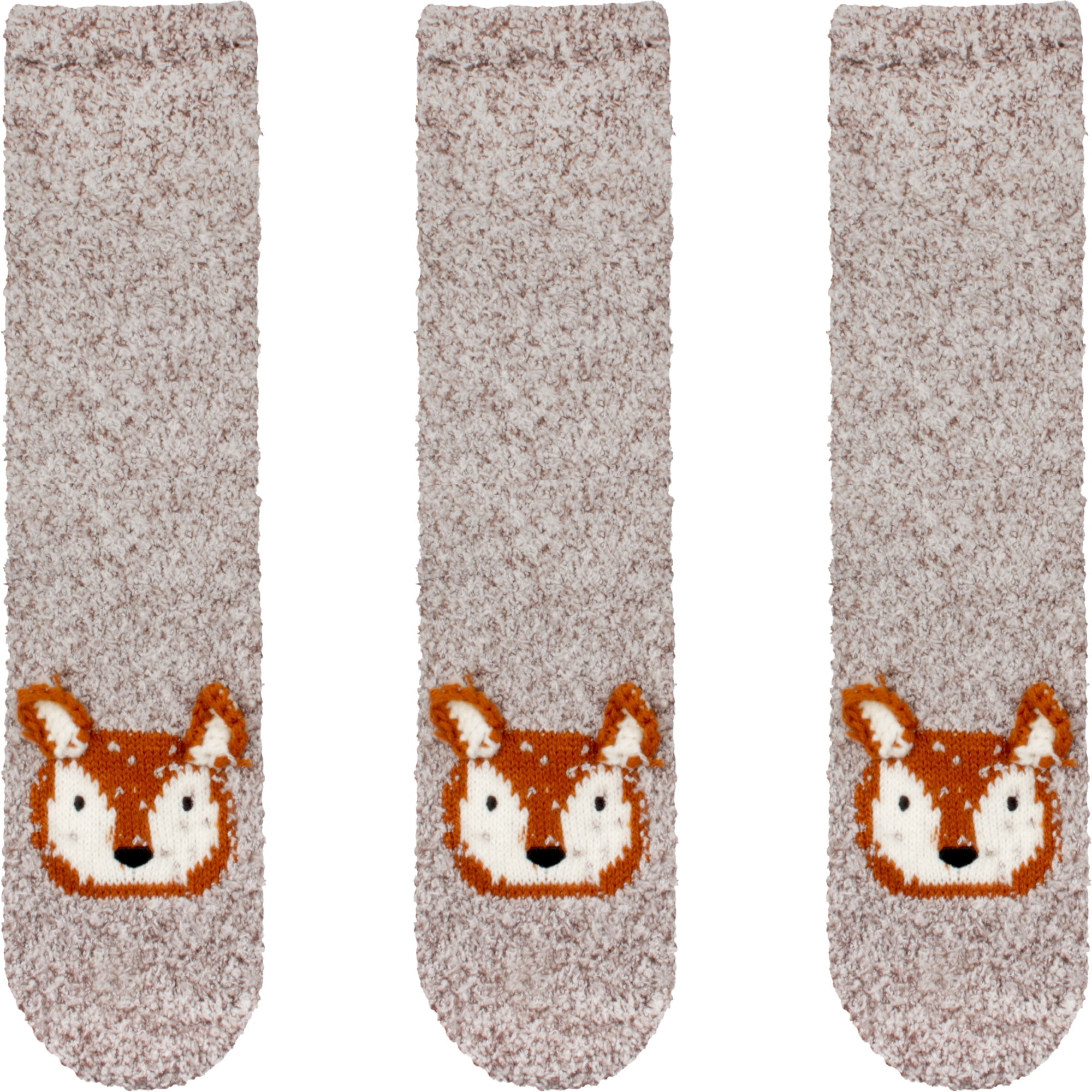 Super Soft Warm Cute Animal Non-Slip Fuzzy Fluffy Crew Winter Home ...