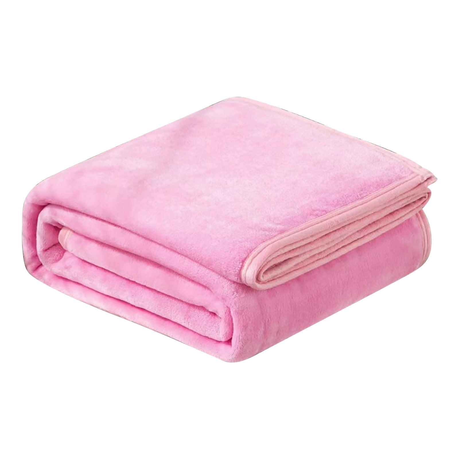 Super Soft Warm Solid Warm Fleece Blanket Rug Sofa Bedding 100x150cm ...