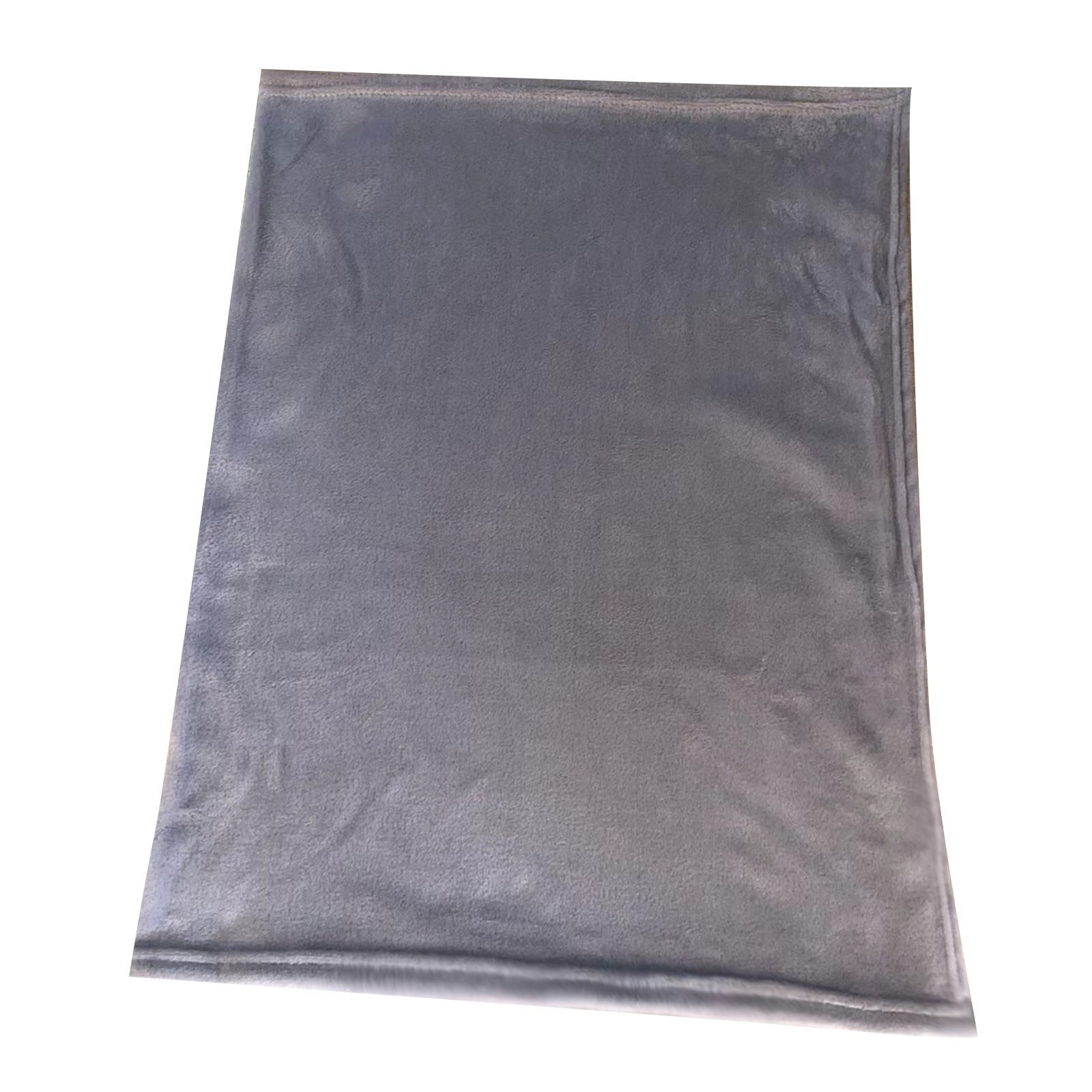 Super Soft Warm Solid Warm Micro Plush Fleece Blanket Throw Rug Sofa ...