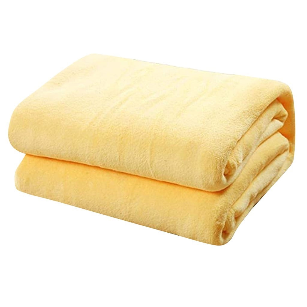 Super Soft Warm Solid Warm Micro Plush Fleece Blanket Throw Rug Sofa ...