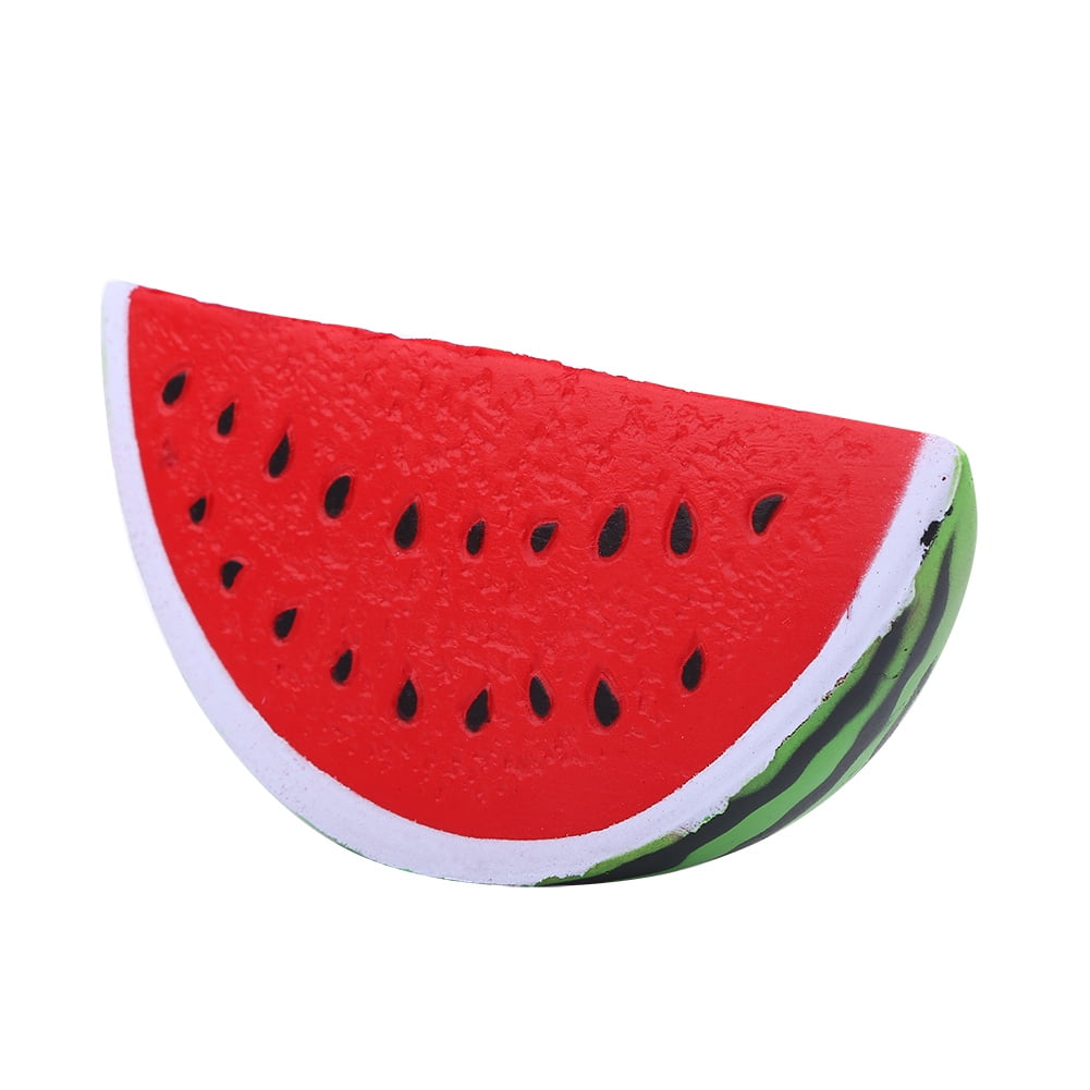 Super Soft Watermelon Fruit Squeeze Squishy Toys Slow Rising Stretch Toy Stress Relief