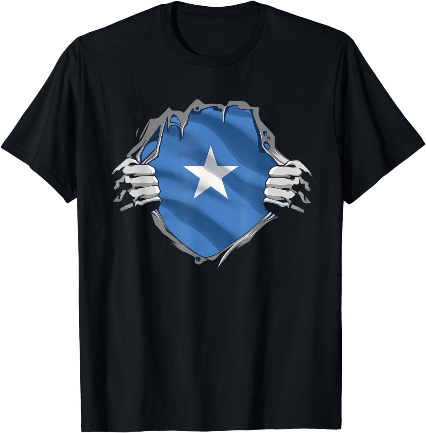 Super Somali Heritage Proud Somalia Roots Flag T-Shirt - Walmart.com