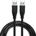 Super Speed USB 3.0 Extension 1.5M Type A Male To A Male Black ...