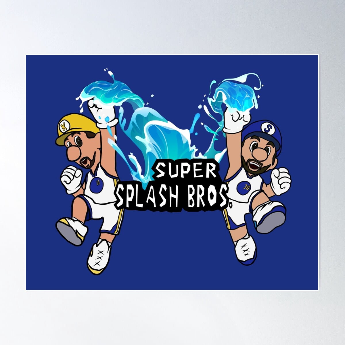 Super Splash Bros. Poster, 8x12 UNFRAMED - Walmart.com