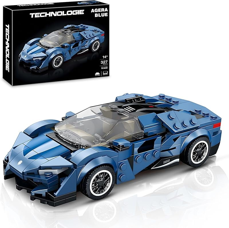 Super Sports Car Building Set,Racing Car Building Kits for Kids and ...