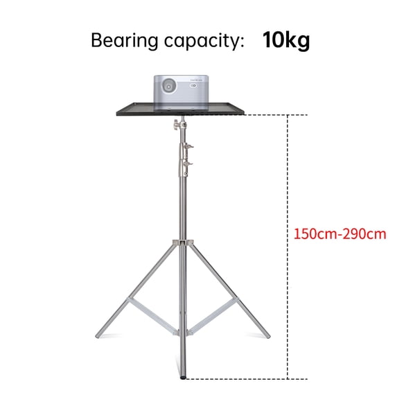 Super Stable Stainless Steel Big Tripod 2.8M Foldable Lighting Stand ...