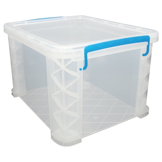 Advantus Super Stacker File Box, Letter & Legal Size, Clear Folder ...
