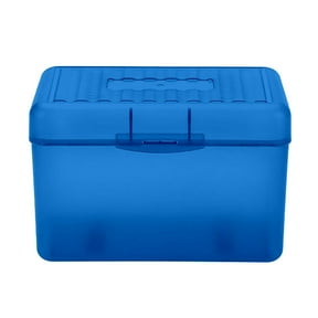 advantus Super Stacker Storage Boxes, Hold 400 3 x 5 Cards, Plastic ...