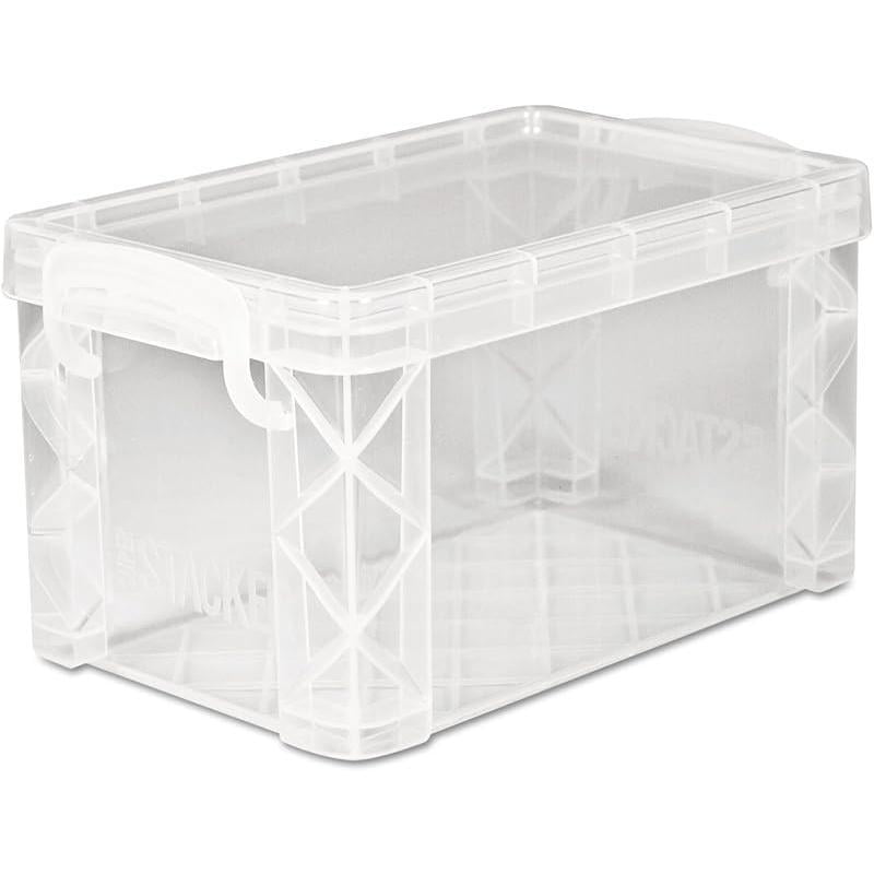 Super Stacker Index Card Box, 4 x 6 Inch Index Cards File Box, Note ...
