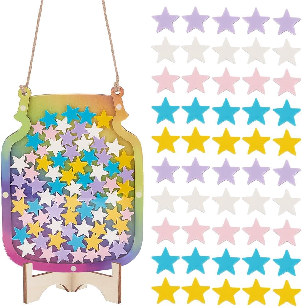 Super Star Rewards Jar for Toddler Potty Training and Positive Behavior ...