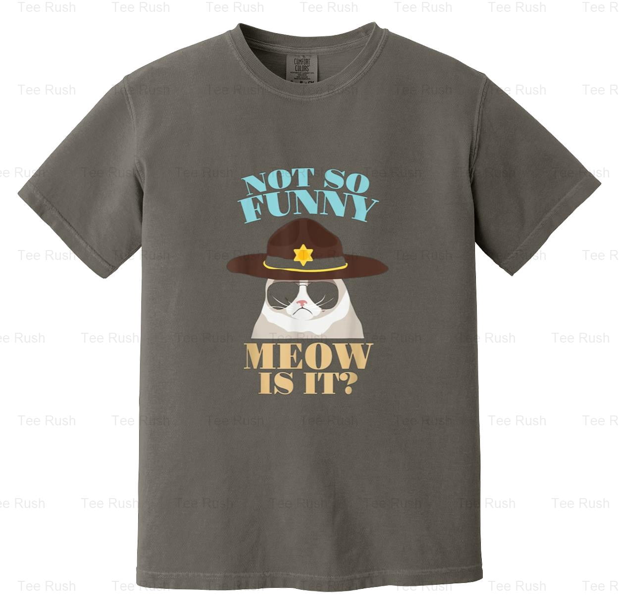 Super State Trooper Funny Cat Not So Funny Meow Gift Pet Animal Humor ...