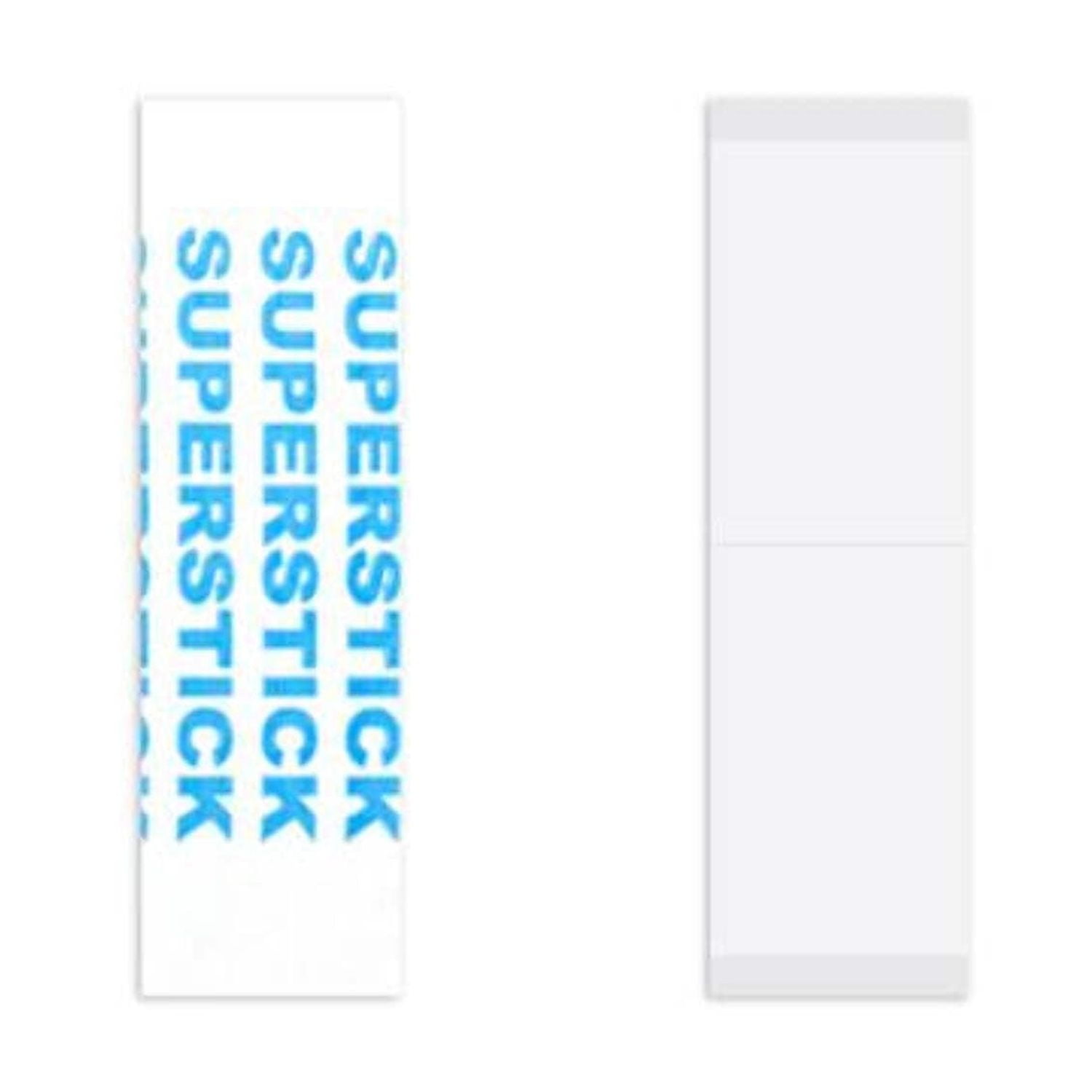 Super Stick Double-Sided Tape Strips - Walmart.com