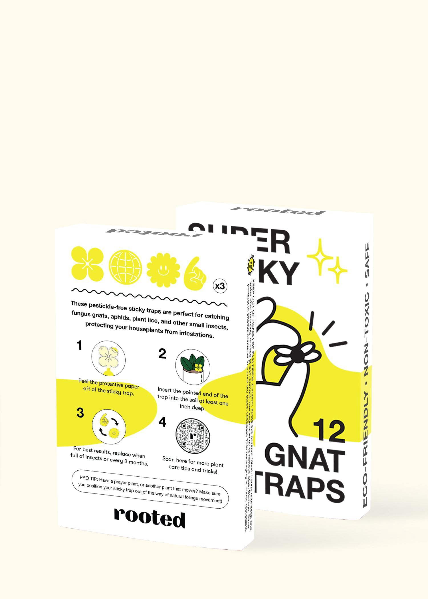 Super Sticky Gnat Traps 12PK - Walmart.com