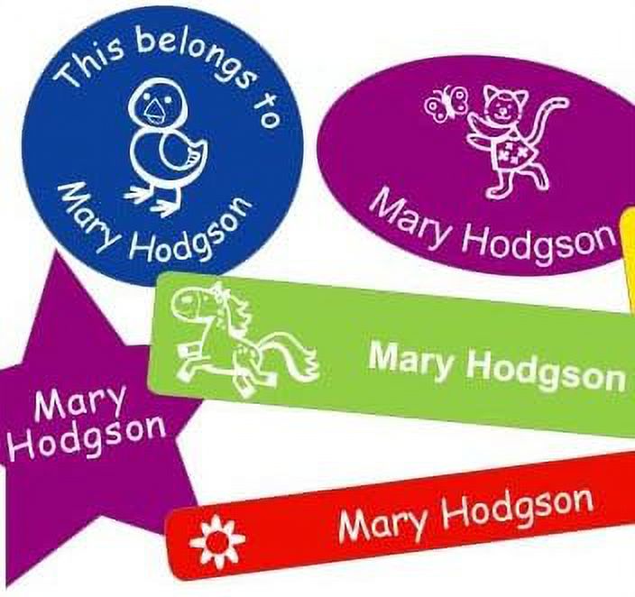 Super Sticky Name Labels for Children's Property - Microwave ...