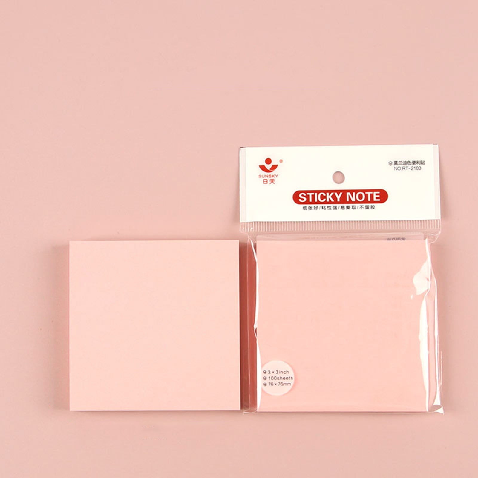 Super Sticky Post It Notes, Sticky Notes 3X3 Inch, Self-Stick Pads ...
