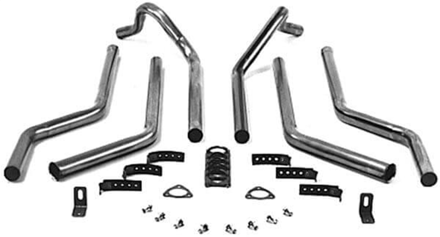 Super Street Header Back Exhaust System Fits select: 1977-1979,1981 ...