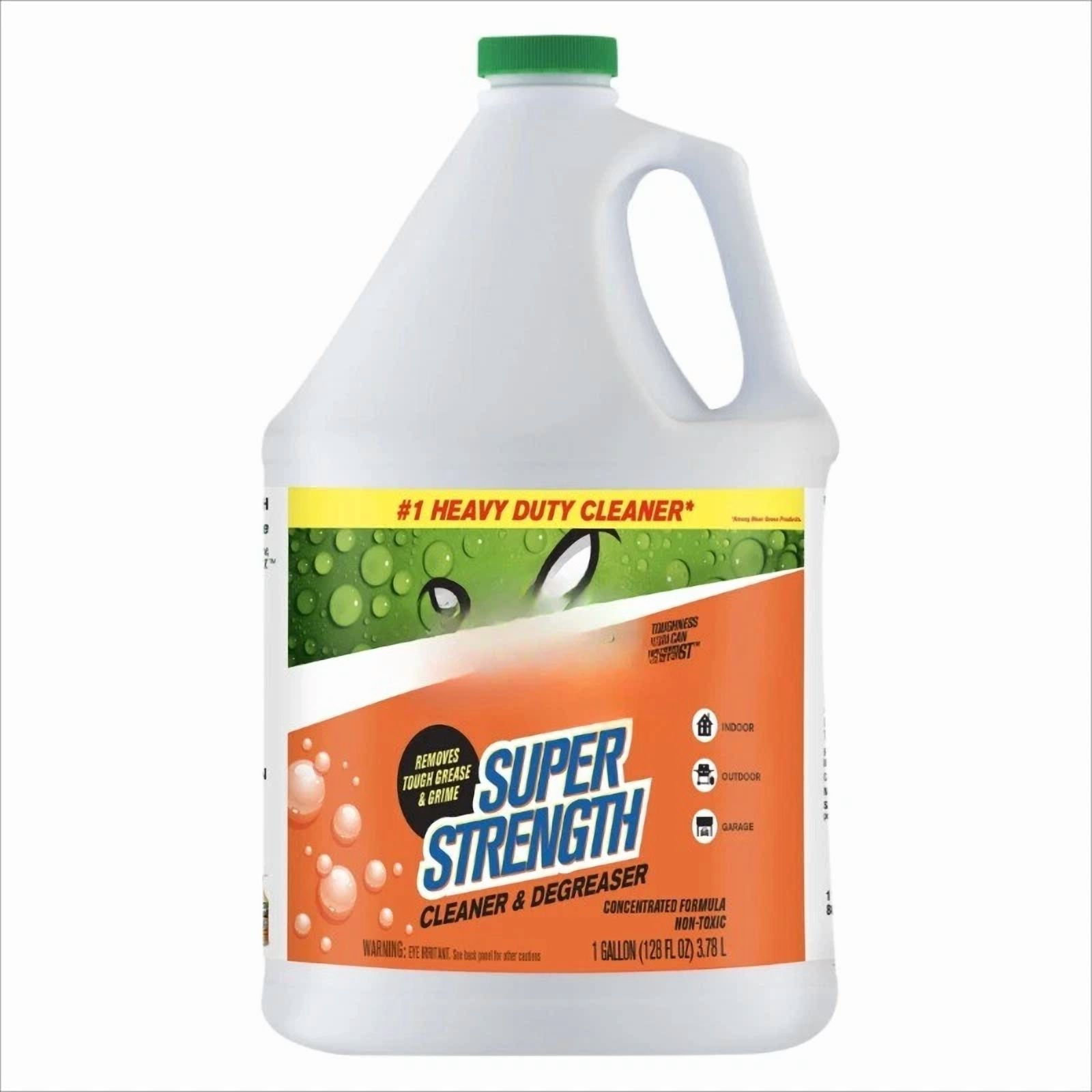 Super Strength Cleaner & Degreaser Concentrated Formula, 1 Gal ...