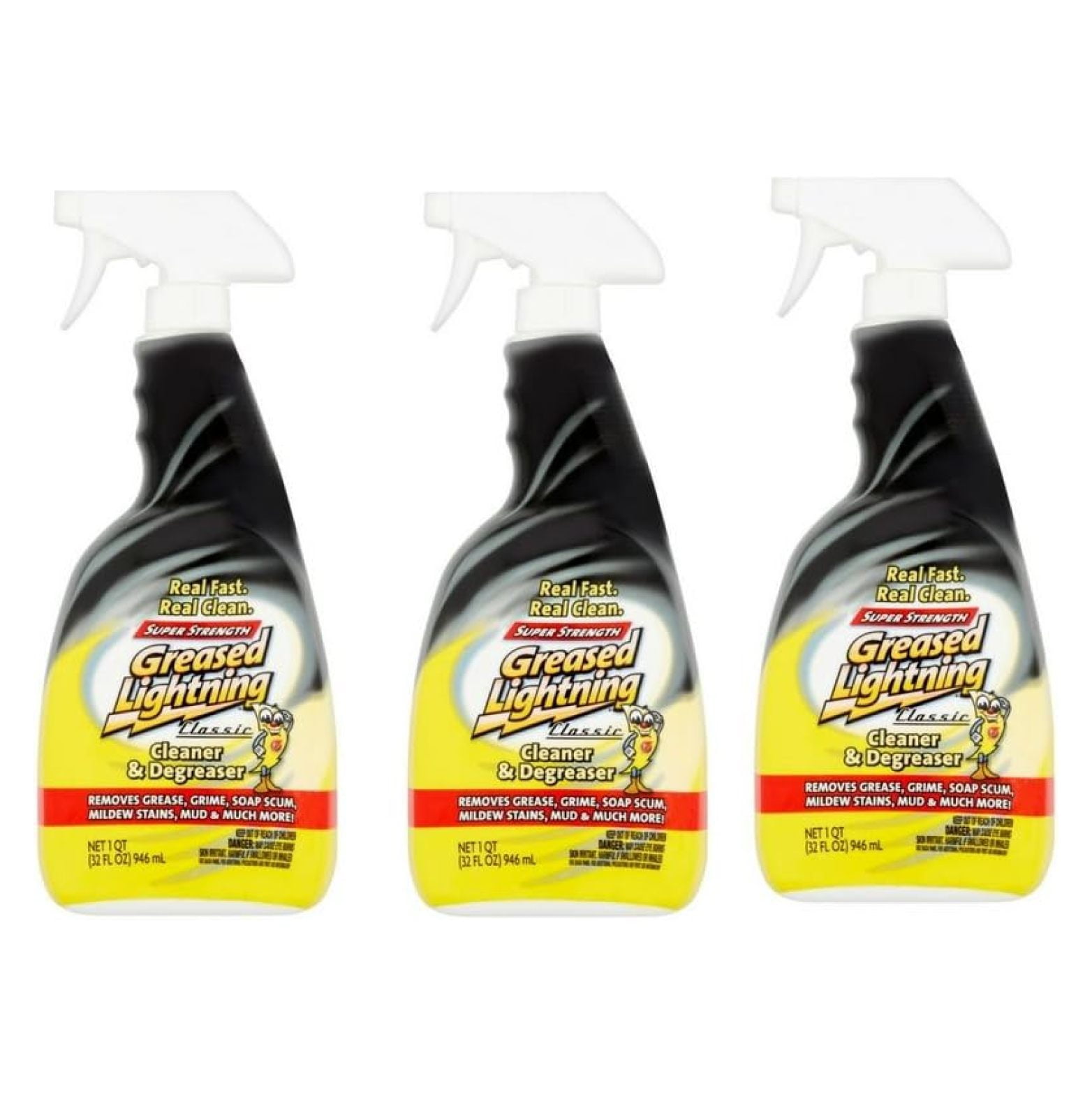 Super Strength Multi-Purpose Cleaner & Degreaser, 32 fl oz (3 ...