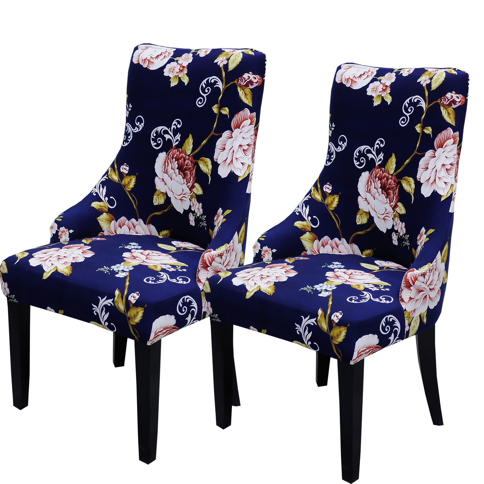 Super Stretch Armless Wingback Chair Slipcover,Sloping Armchair Cover ...