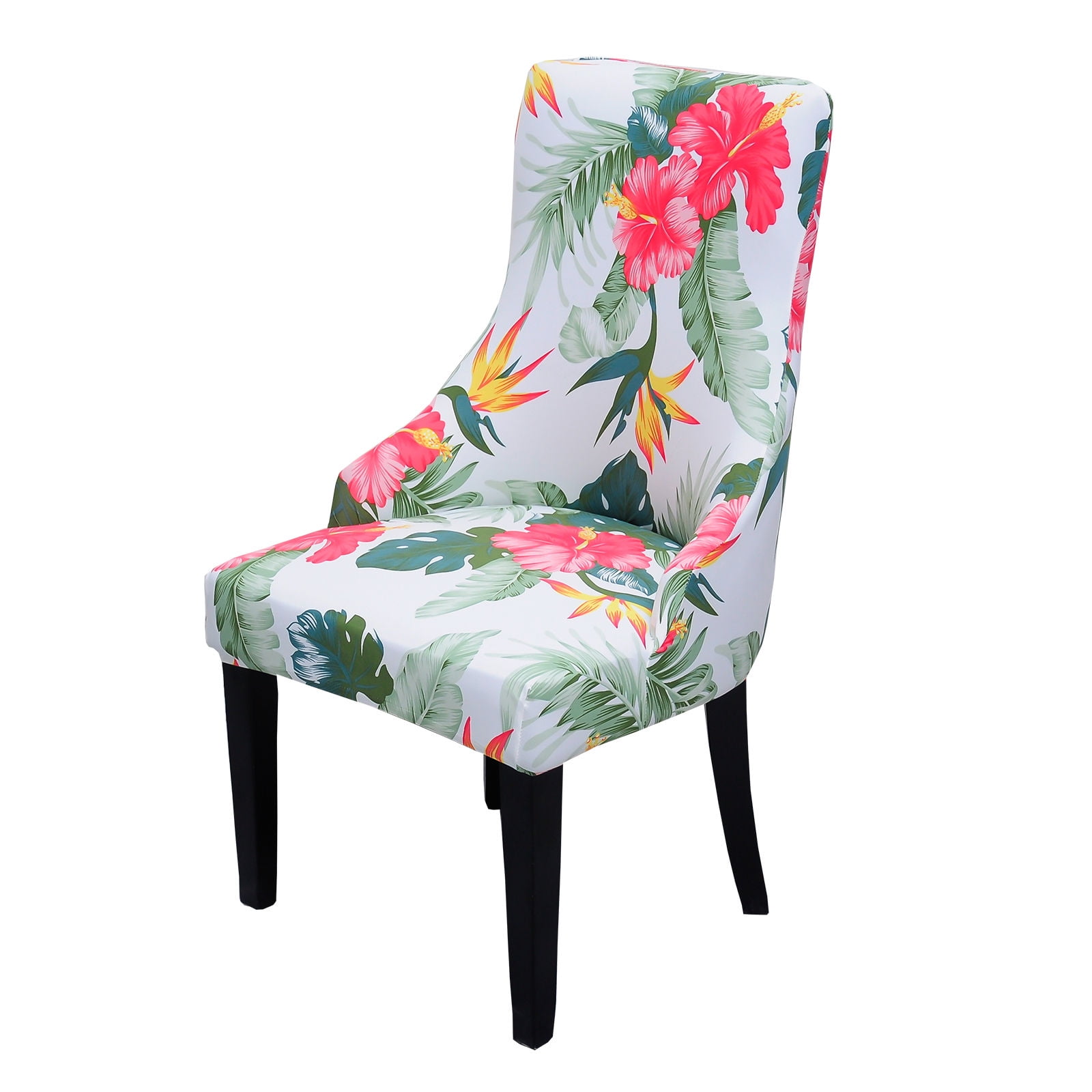 Super Stretch Armless Wingback Chair Slipcover,Sloping Armchair Cover ...
