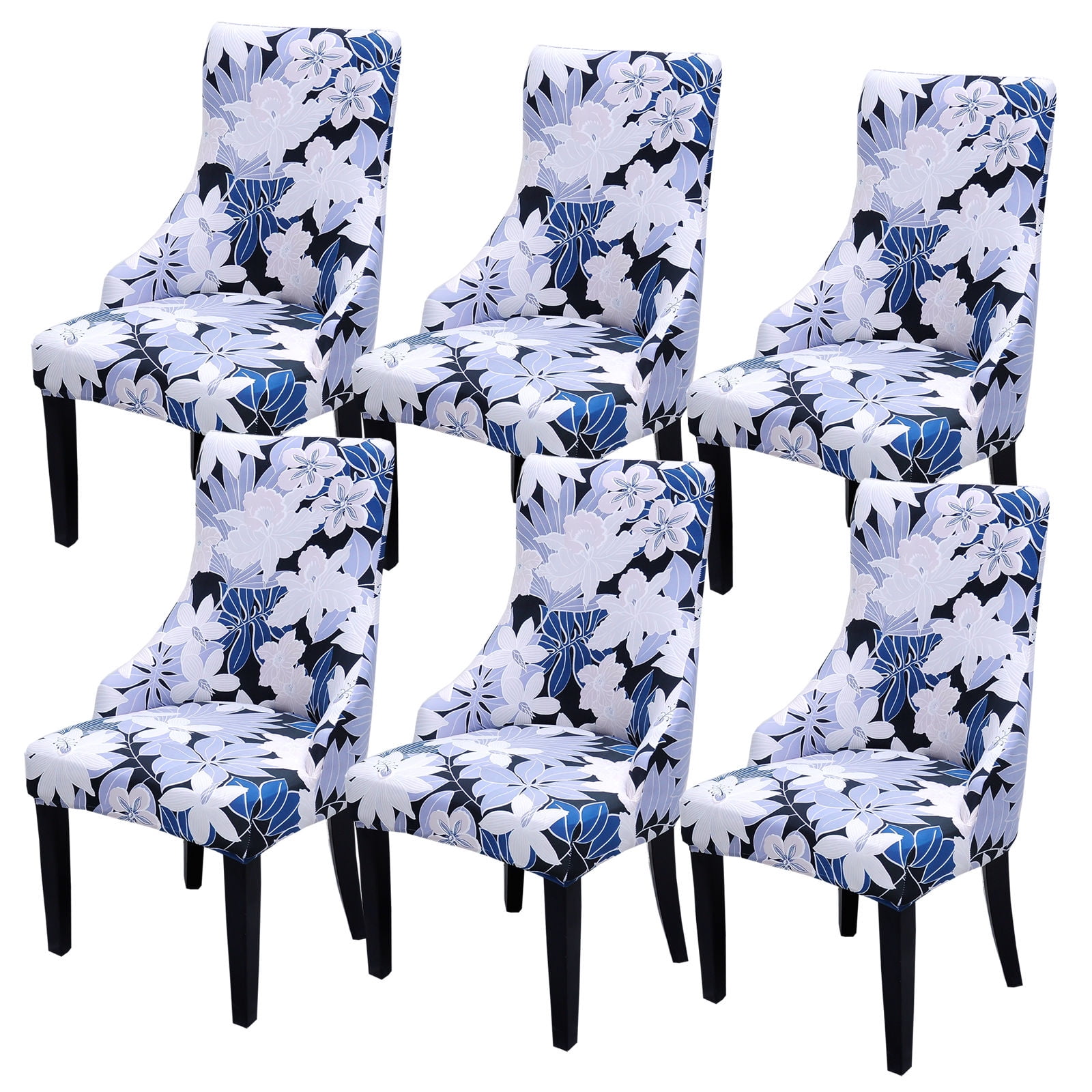 Super Stretch Armless Wingback Chair Slipcover,Sloping Armchair Cover ...